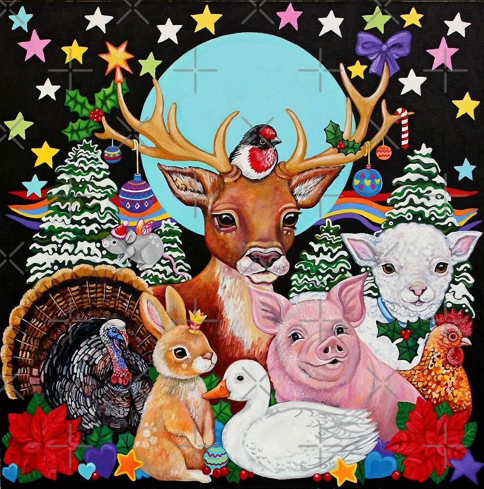 "'Tis the Season to be Kind" by Lynda Bell | Redbubble