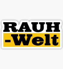 Rauh Welt Begriff Stickers | Redbubble