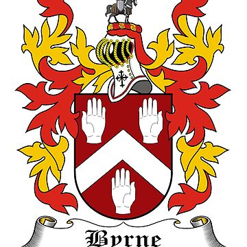 "BYRNE FAMILY CREST" Poster for Sale by Cathal Devlin | Redbubble