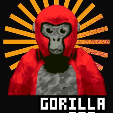 "gorilla tag pfp maker Gorilla Tag RED GORILLA " Kids T-Shirt for Sale ...