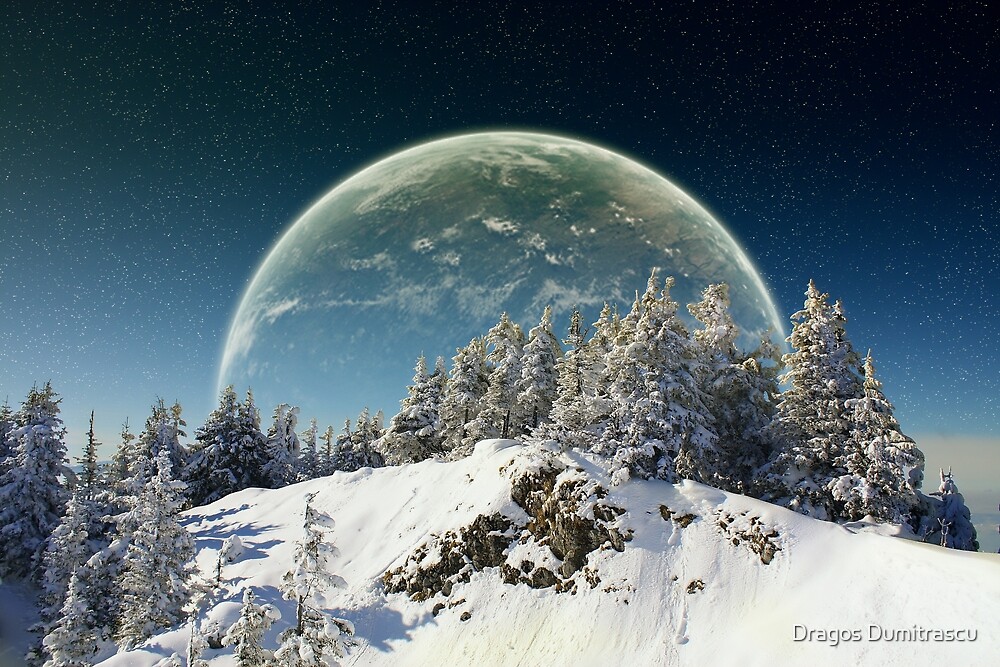 "Surreal winter" by Dragos Dumitrascu | Redbubble