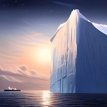 "How do you think the unthinkable? With an itheberg!" Sticker for Sale ...