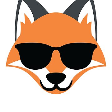 "Red fox Emoji " Postcard for Sale by HippoEmo | Redbubble