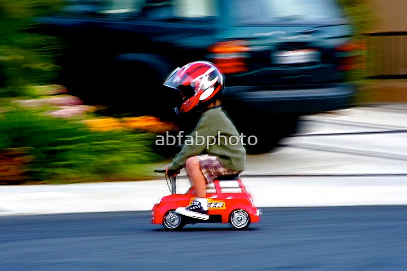 "Go Speed Racer Go" by abfabphoto | Redbubble