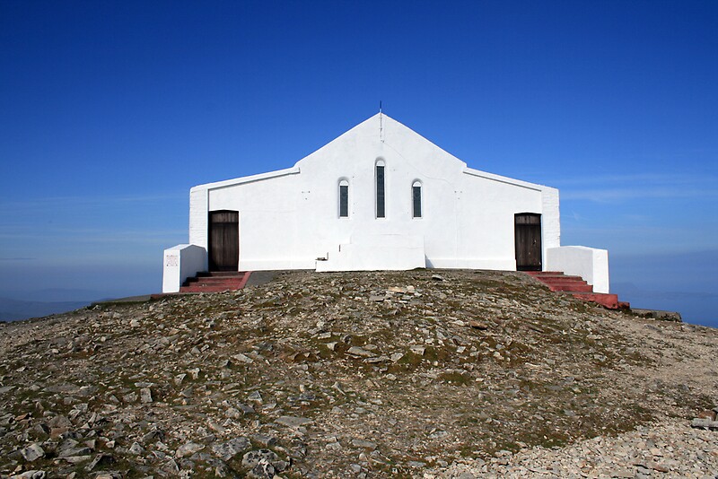 "Church on Croagh Patrick" by John Quinn | Redbubble