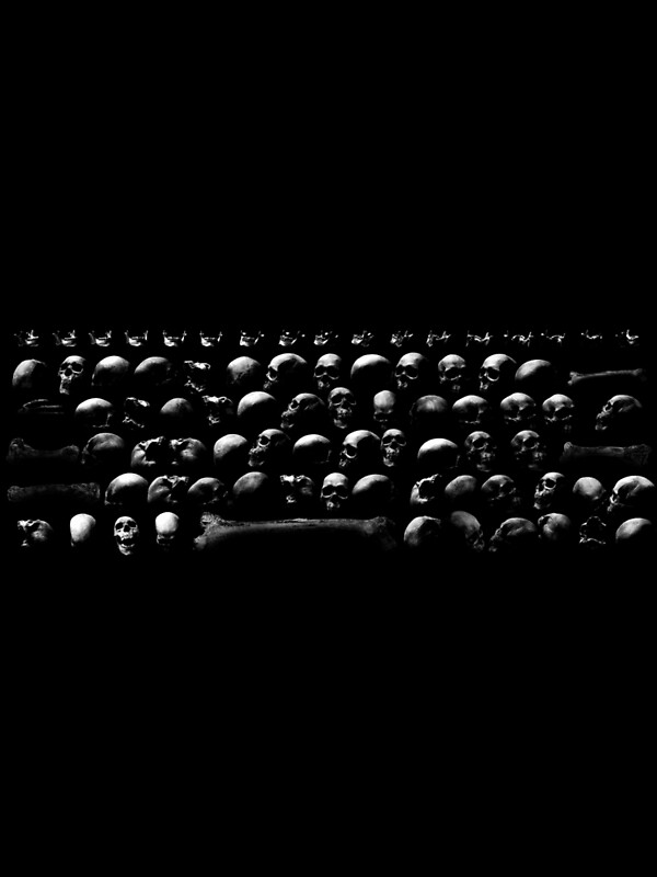 "Skull Keyboard" by Kyle Hinckley | Redbubble
