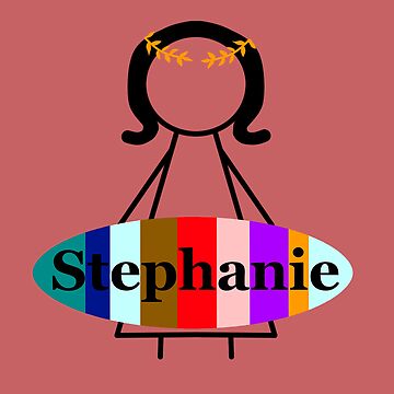 "Stephanie Color Mix" Sticker for Sale by Comfort-Station | Redbubble