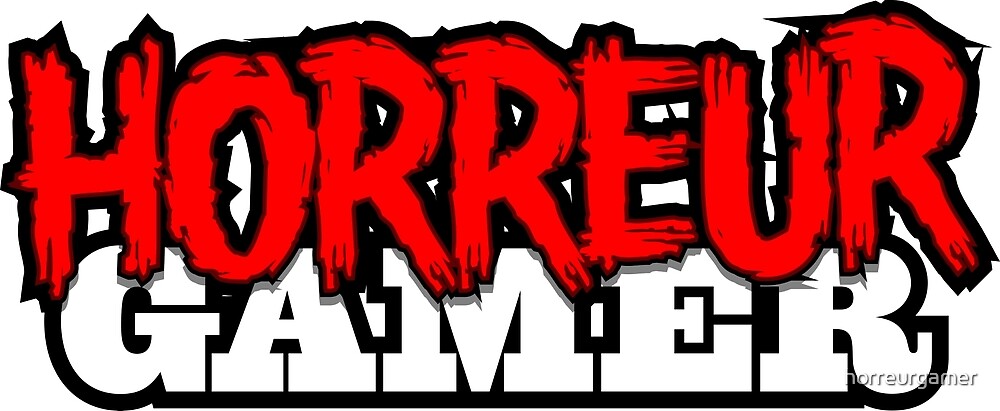 "Horror Gamer logo" by horreurgamer | Redbubble