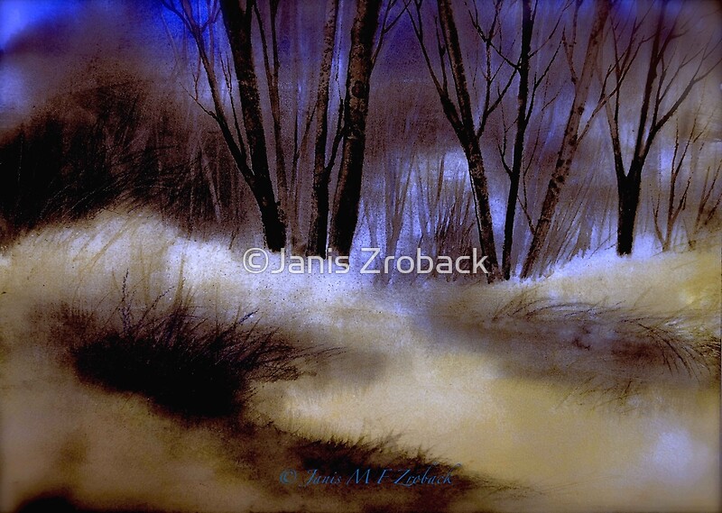 "Quietude..." by ©Janis Zroback | Redbubble