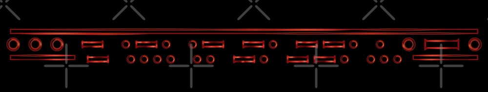 "Stranger Morse Code Things" by sacrasf | Redbubble