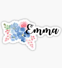 Emma Name Stickers | Redbubble