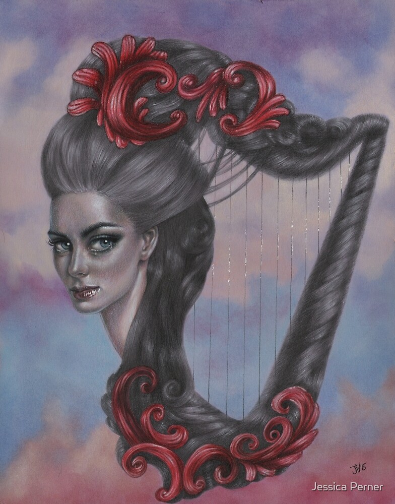 "El Arpa" by Jessica Perner | Redbubble