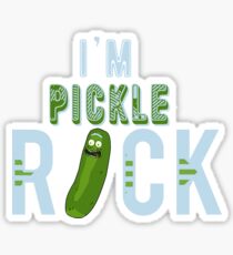 Pickle Rick: Stickers | Redbubble