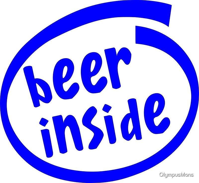 "Beer Inside" by OlympusMons | Redbubble