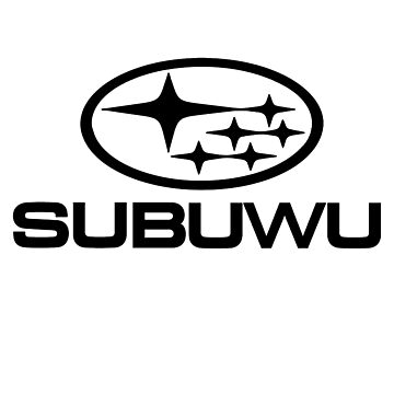 "Subuwu" Sticker for Sale by PIX TRIO | Redbubble