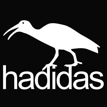 "Hadidas - White" Art Board Print for Sale by AngrySAFFA | Redbubble