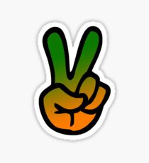 Peace Out Emoji: Stickers | Redbubble