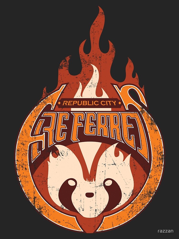 "Vintage - Republic City Fire Ferrets" by razzan | Redbubble