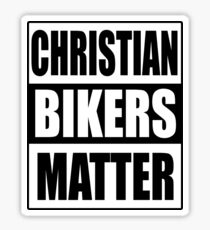 Christian Biker Stickers | Redbubble