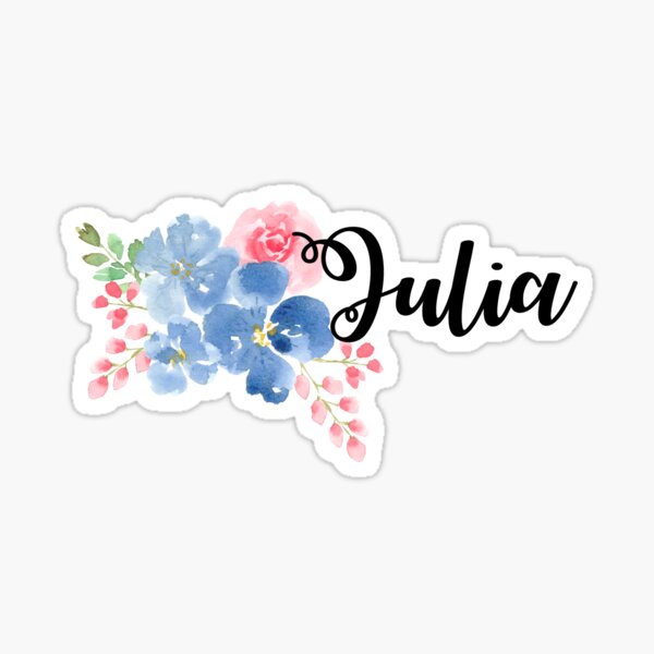 Julia Stickers | Redbubble