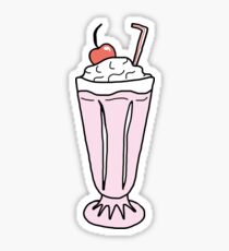 Strawberry Shake Stickers | Redbubble