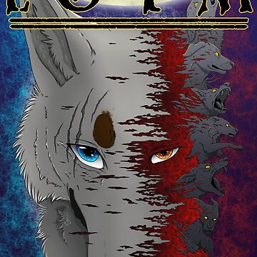 "LOTM Cover Art with Title" Sticker for Sale by 39-TheWolf | Redbubble