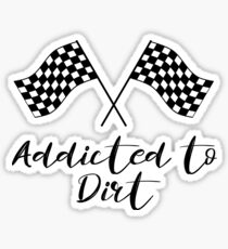 Dirt Racing Stickers | Redbubble