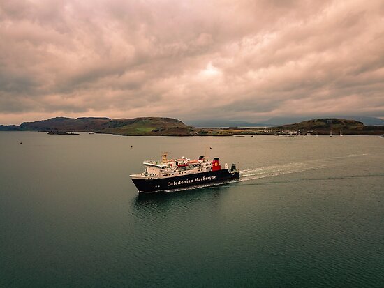 "CalMac Ferry Oban Harbour" Posters by shoesmithdrones | Redbubble