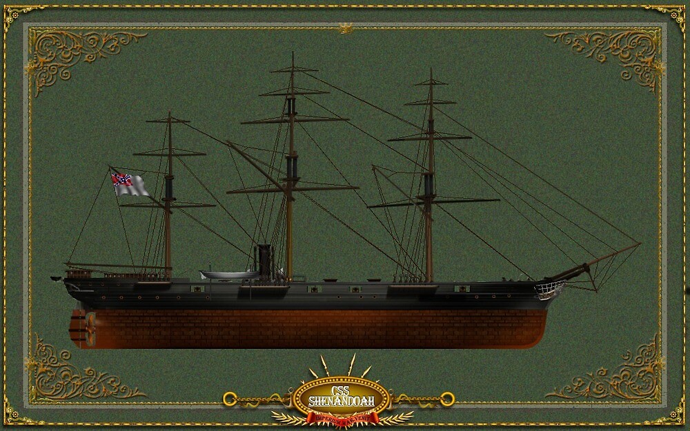 "CSS Shenandoah" by TheCollectioner | Redbubble