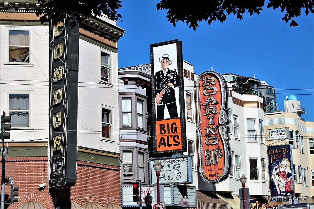 "The "Red-Light" District in San Francisco" by DonnaMoore | Redbubble