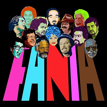 "Fania Stars" Poster for Sale by TropicalHuman | Redbubble