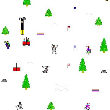 "Vintage Ski Game" Art Board Print for Sale by yellow-designs | Redbubble