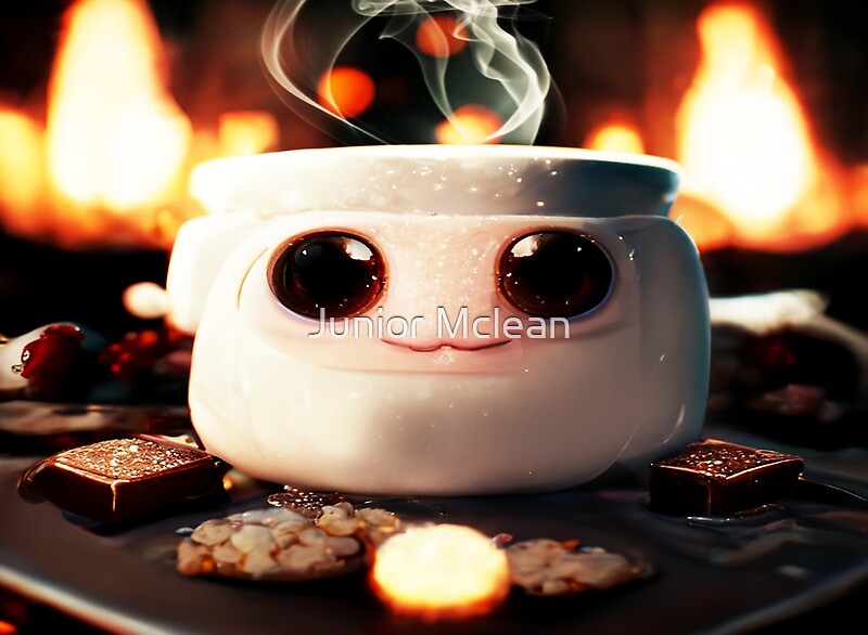 "A Friendly Hot Coco for your day!" by Junior Mclean | Redbubble