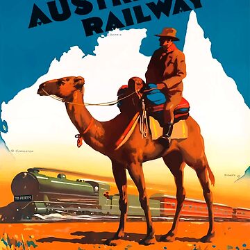 "Australian Railway Poster" Poster for Sale by BreadOlives | Redbubble