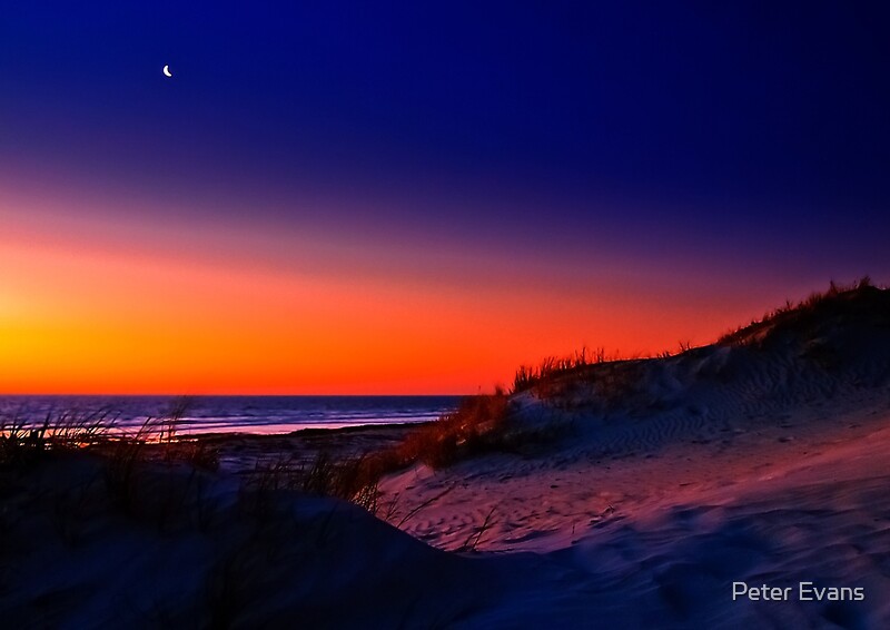 "Sunset on Mullaloo Beach" by Peter Evans | Redbubble