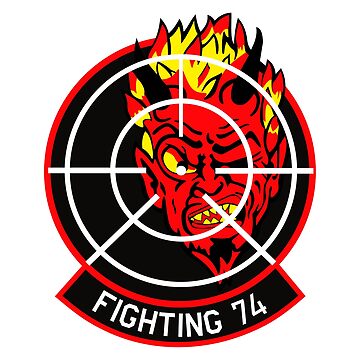 "USN VF-74 Strike Fighter Squadron - Be-Devilers - Black Clean Style ...