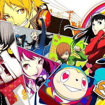 "Investigation Team in Action 4 - Persona 4 Golden " Poster for Sale by ...