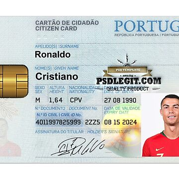 "Cristiano Ronaldo CARD ID" Sticker for Sale by Gym Designs | Redbubble