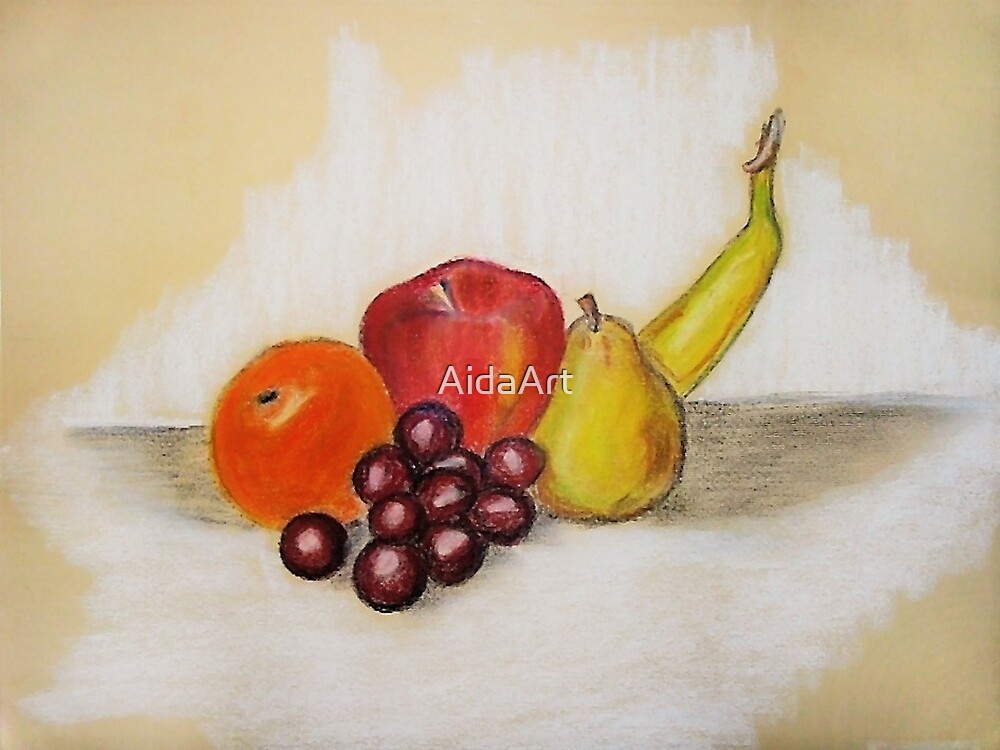 Fruits By Aidaart Redbubble