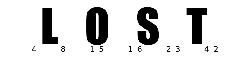 "Lost Numbers Dharma Initiative" by Biglebob | Redbubble