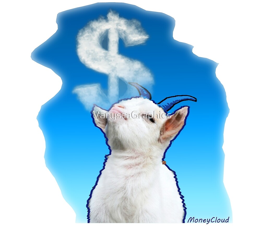 « The Money Dream Goat (Dollars Cloud) by ACCI » par VanyssaGraphics ...