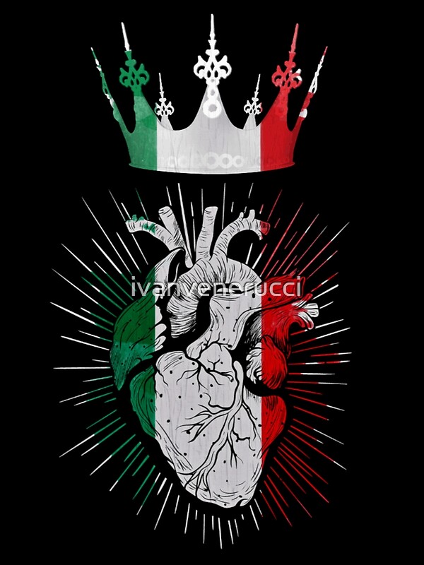"Queen Italy" by Ivan Venerucci | Redbubble