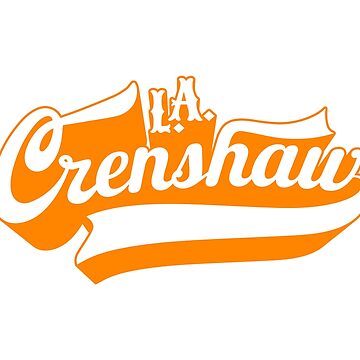 "Los Angeles Crenshaw - Crenshaw LA - LA Crenshaw Logo lettering" Kids ...