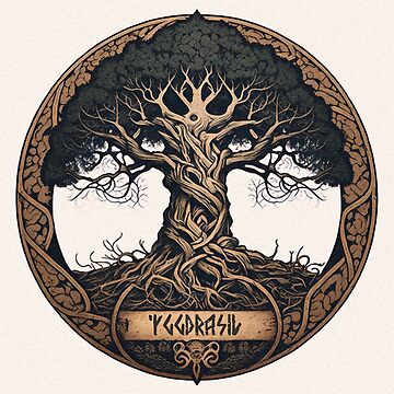 Galeriedruck for Sale mit "Nordische Mythologie Yggdrasil der Weltenbaum" von History World ...