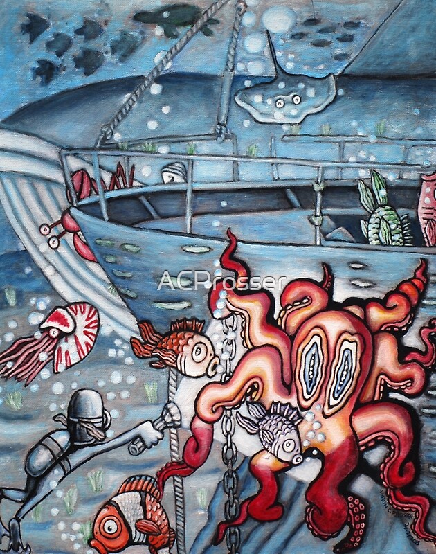 "Deep Sea Exploration" by ACProsser | Redbubble