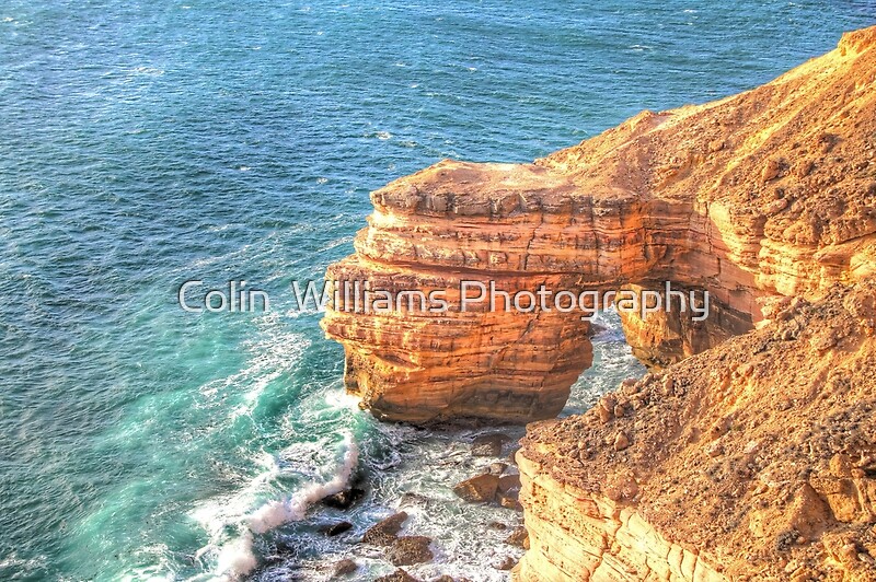 "The Natural Bridge Kalbarri Western Australia 2" by Colin Williams ...