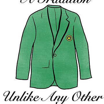 "The Masters Green Jacket" Art Board Print for Sale by landseers ...