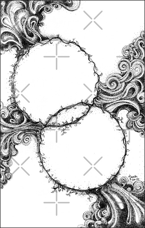 "Embellish, Ink Drawing" by Danielle Scott | Redbubble