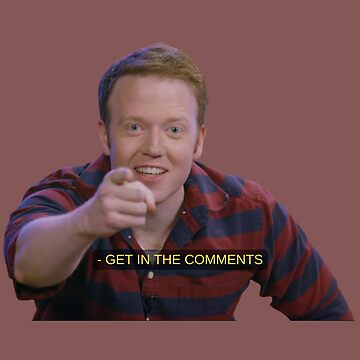 "Get In The Comments - Um Actually" Sticker for Sale by Pranoodle S ...