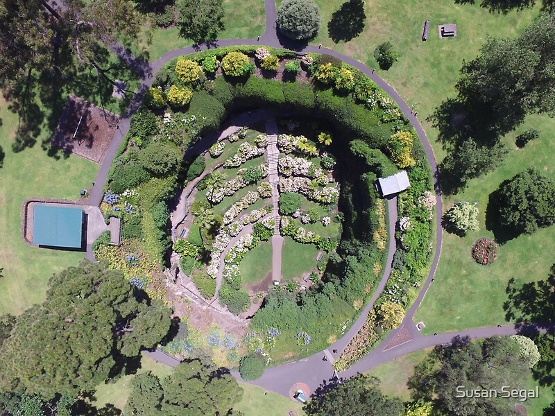 "Umpherston Sinkhole" by Susan Segal | Redbubble